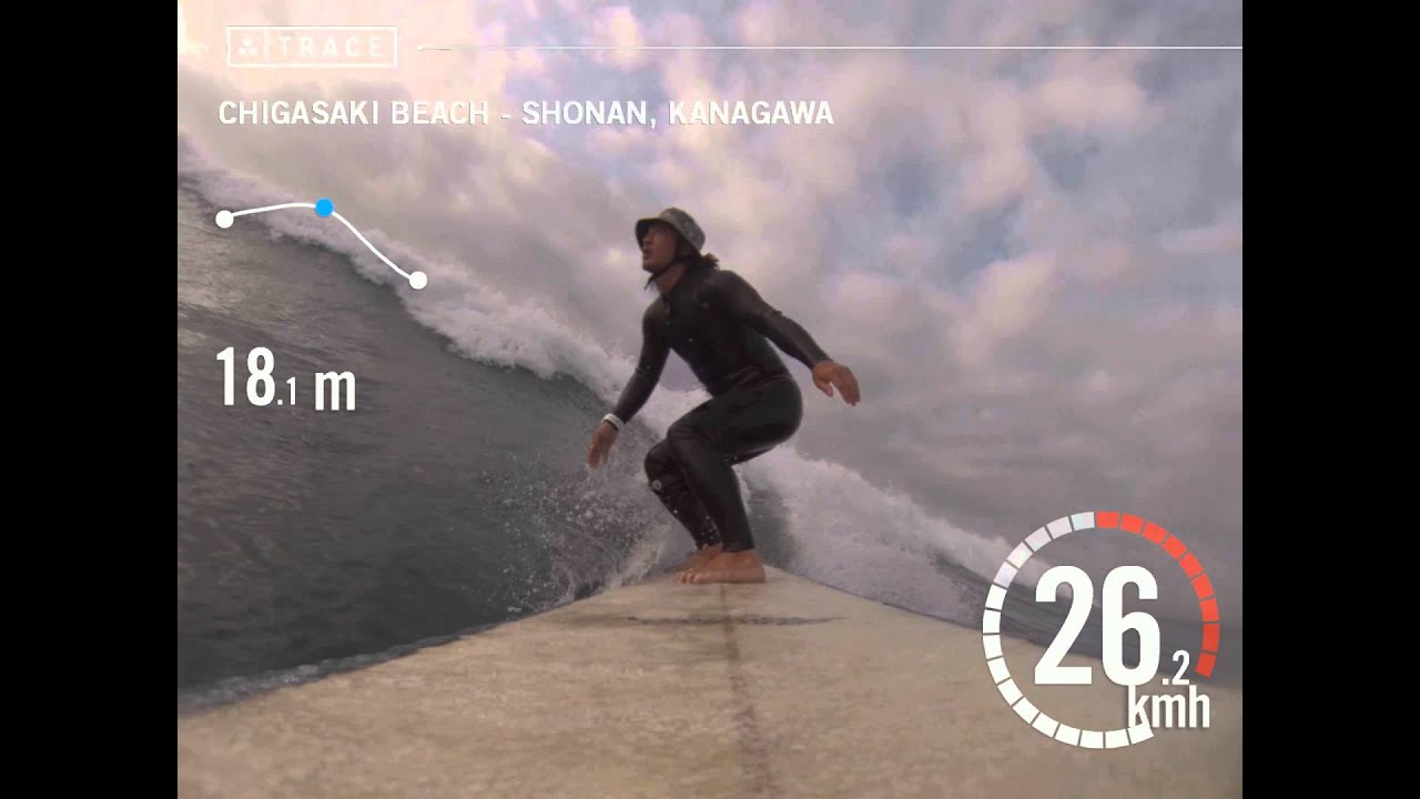 Trace: Surfing - Keiju Kita at Chigasaki Beach - Shonan - YouTube