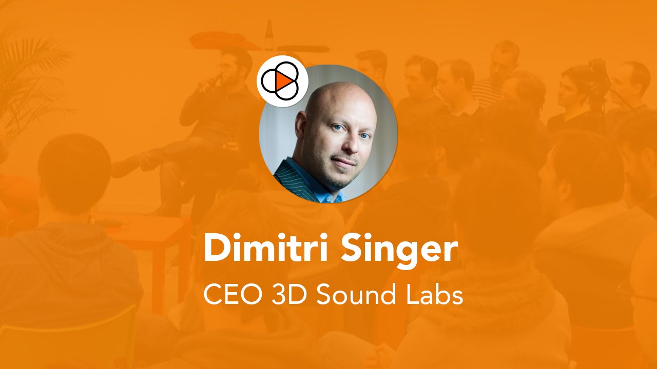 AperoTalk avec Dimitri Singer, CEO 3D Sound Labs - YouTube