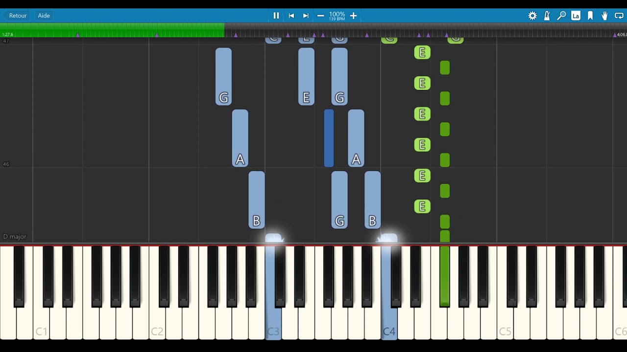Roundabout - Yes [PIANO TUTORIAL + SHEET MUSIC] - YouTube