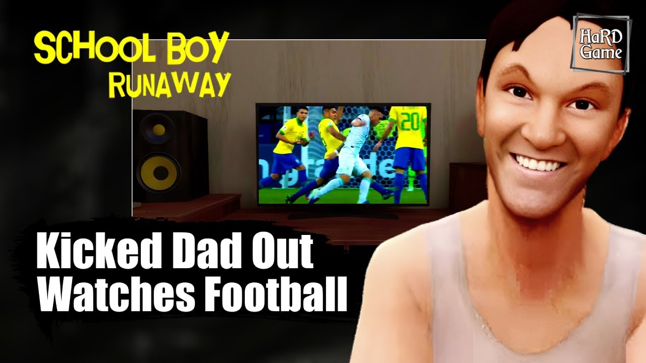 Schoolboy Runaway — Andrew Kicked Dad Out And Watches Football - YouTube