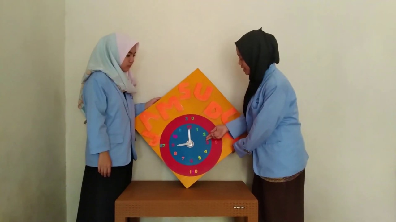 Alat Peraga Matematika: Jam Sudut - YouTube