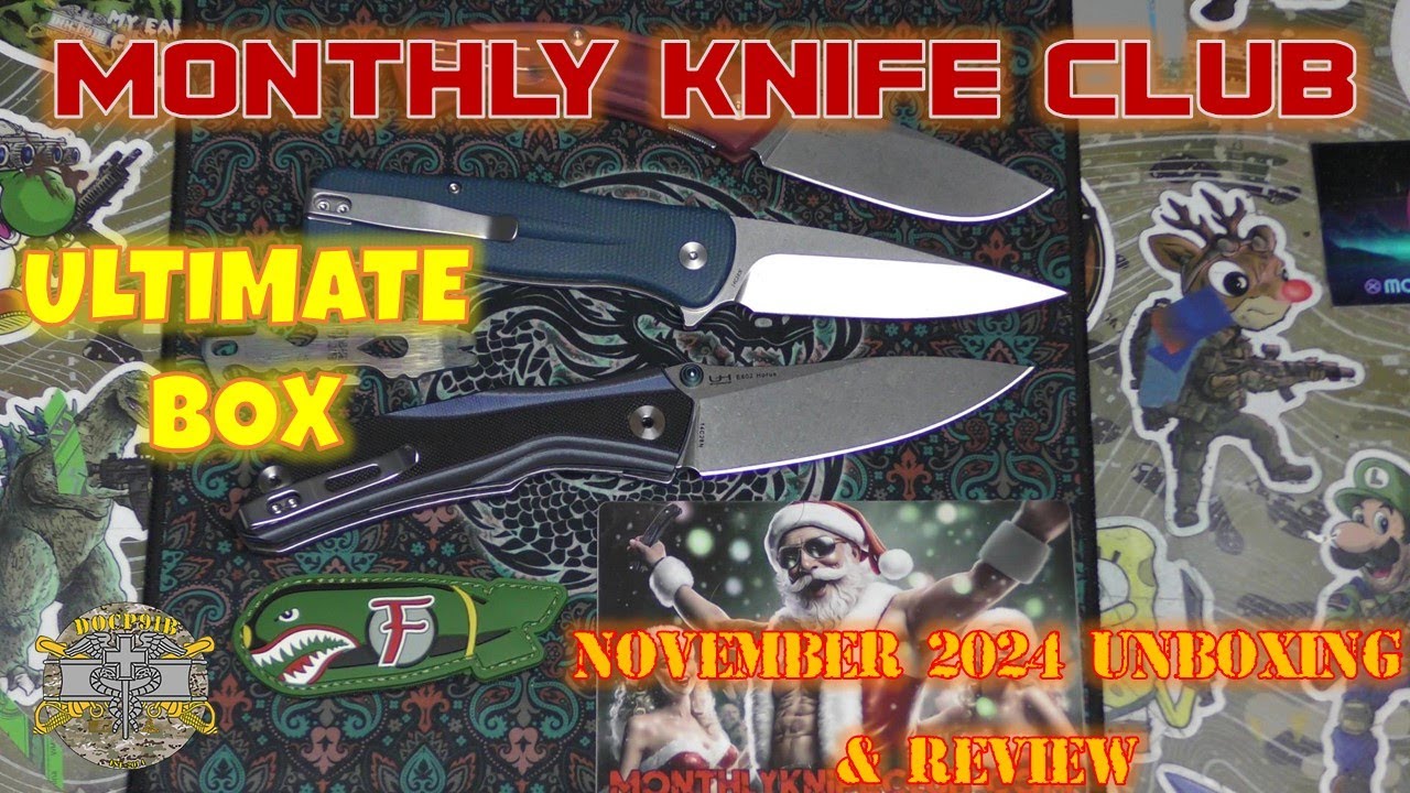 Monthly Knife Club Name Brand ULTIMATE Box!!! November 2024 Unboxing ...