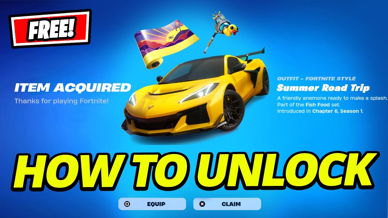 How to EASILY Complete Summer Road Trip Quests & Unlock CORVETTE ZR1 ...