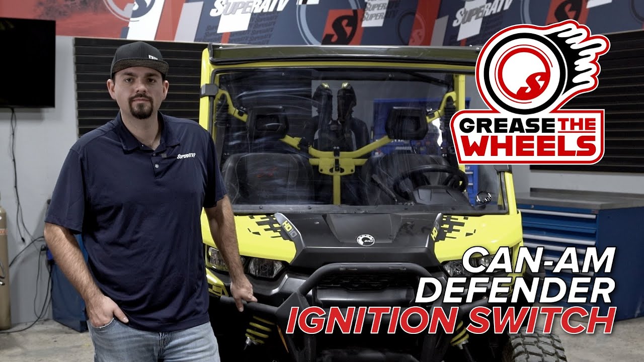 How to Install SuperATV's Ignition Switch on a Cam-Am Defender - YouTube