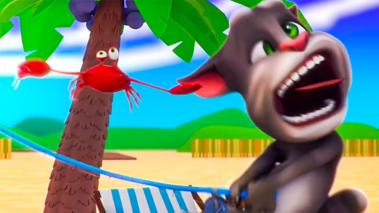 CRAB ATTACK! | Talking Tom Shorts | Cartoons for Kids | WildBrain Kids ...