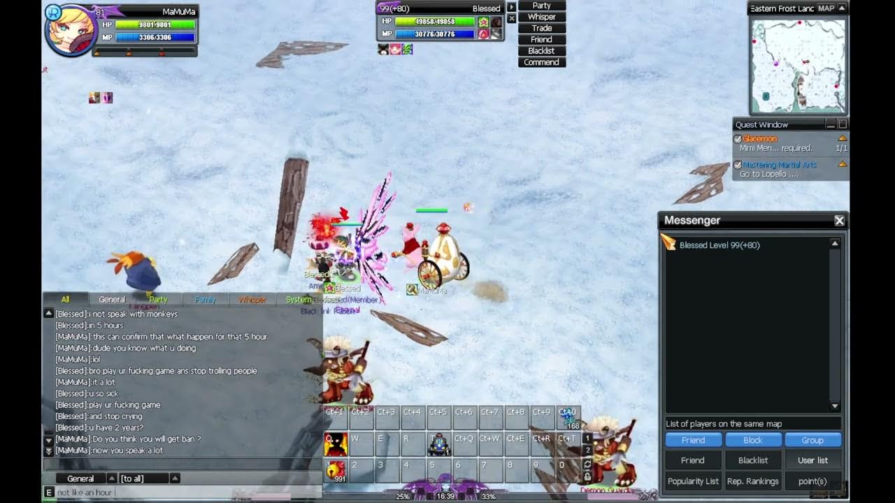 NOSTALE[EN] INT Valehir - Blessed from Redacted using BOT Part 2 - YouTube
