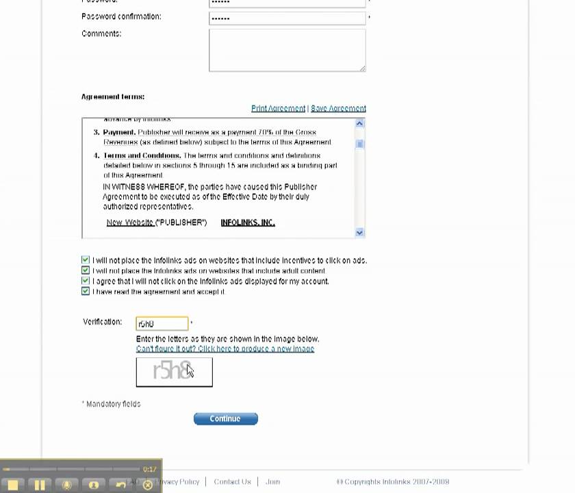 Infolinks Tutorial - How Do I Sign Up as an Infolinks Publishers? - YouTube