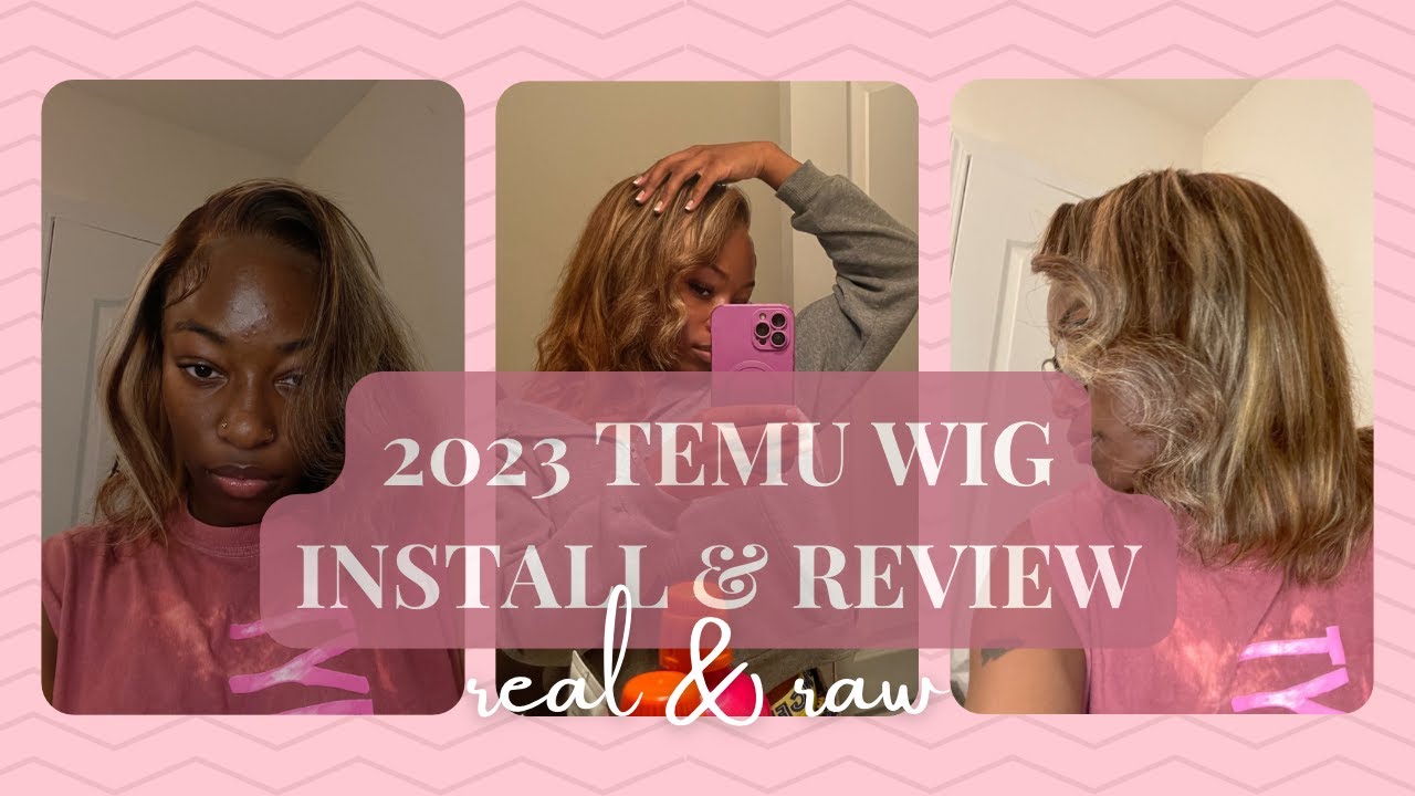 2023 TEMU Wig Install & Review | LACE RIPS ?! - YouTube