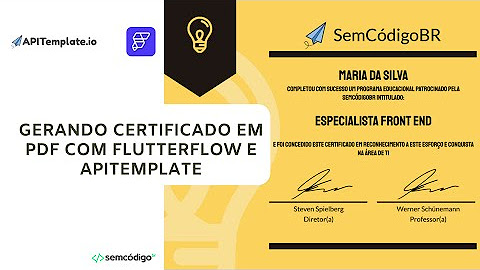 Gerar PDF com flutterflow - YouTube