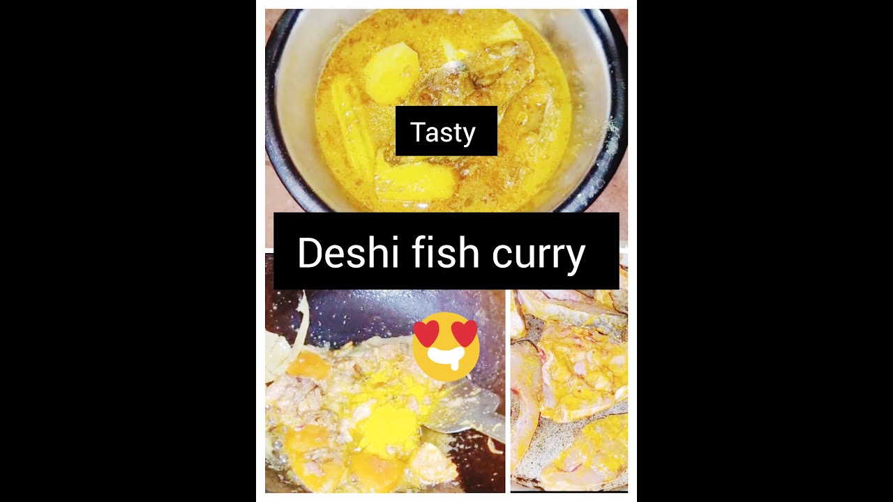 DESHI FISH CURRY / TESTY COOKING / LIFE IN HOSTEL /WITH DESHI MASALA ...