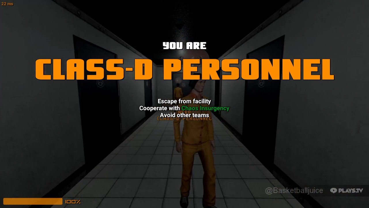 My adventures as a Class D Personnel (SCPSL) #1 - YouTube