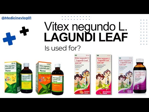 Lagundi Leaf Syrup for Cough and Anti-Asthma