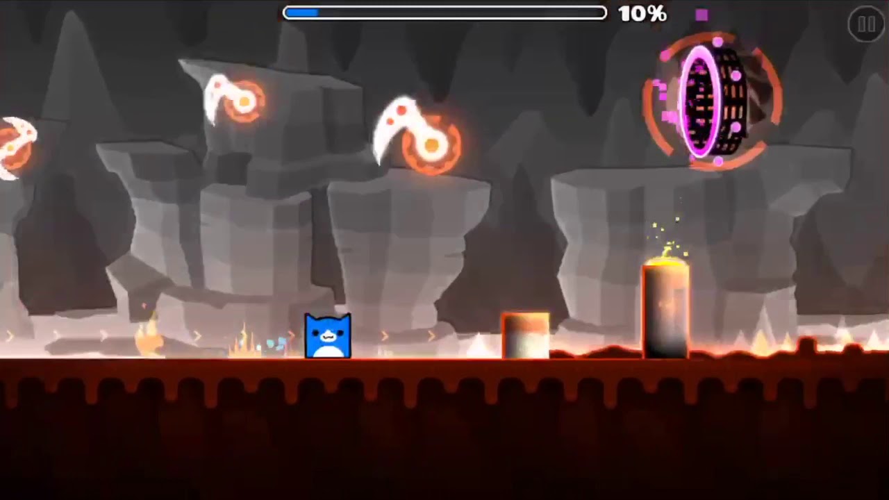 Geometry dash- Shards of powers - YouTube