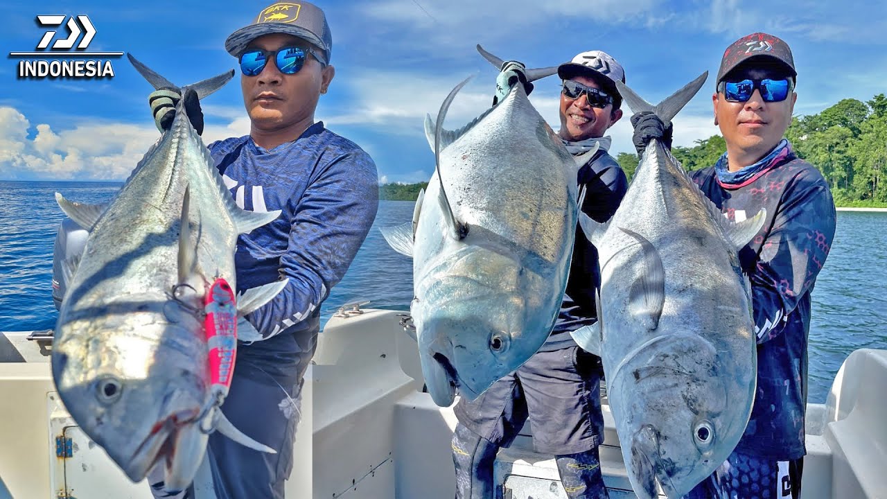 PANEN GT TIM DAIWA INDONESIA | FISH HUNTER BALI x LEAK LAUT BALI x TOUNA FISHING - YouTube