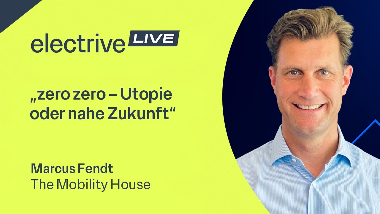 „zero zero – Utopie oder nahe Zukunft“ – Marcus Fendt von The Mobility House - YouTube