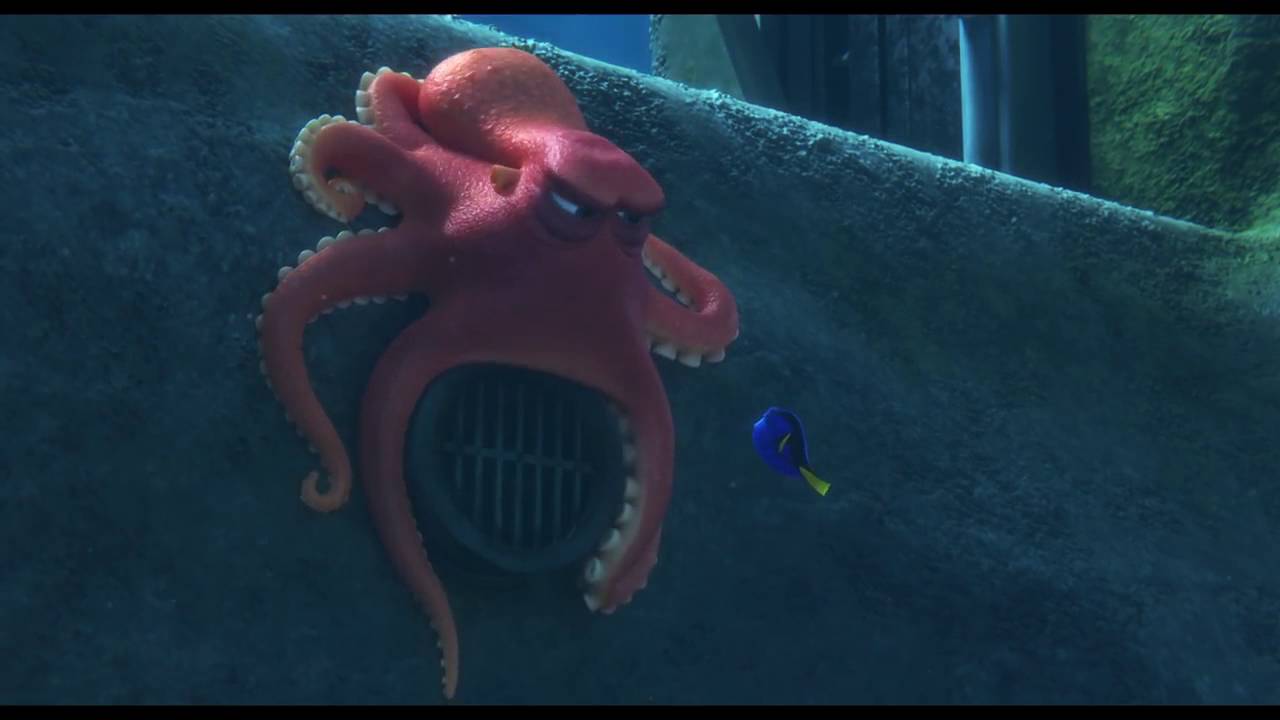 Go Through The Pipes Clip Finding Dory - YouTube