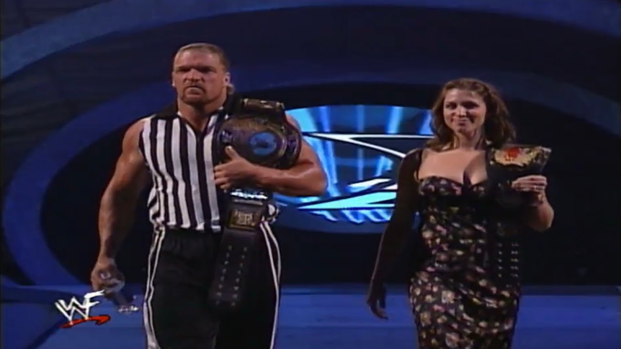 DX vs The Rock (Triple H As Special Guest Referee) SMACKDOWN! 6/4/00 (1 ...