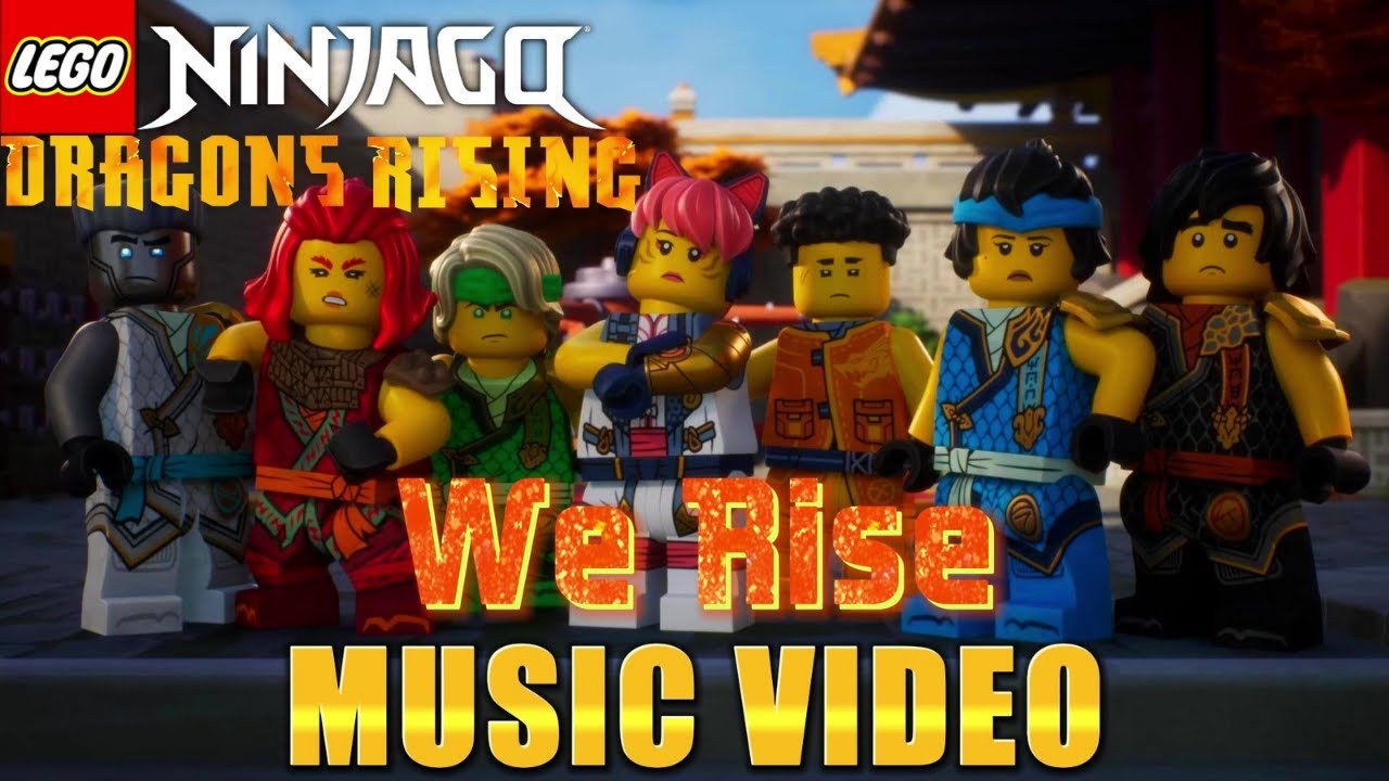 We Rise LEGO NINJAGO Dragons Rising Season 2 Part 2 Fan Made Music ...