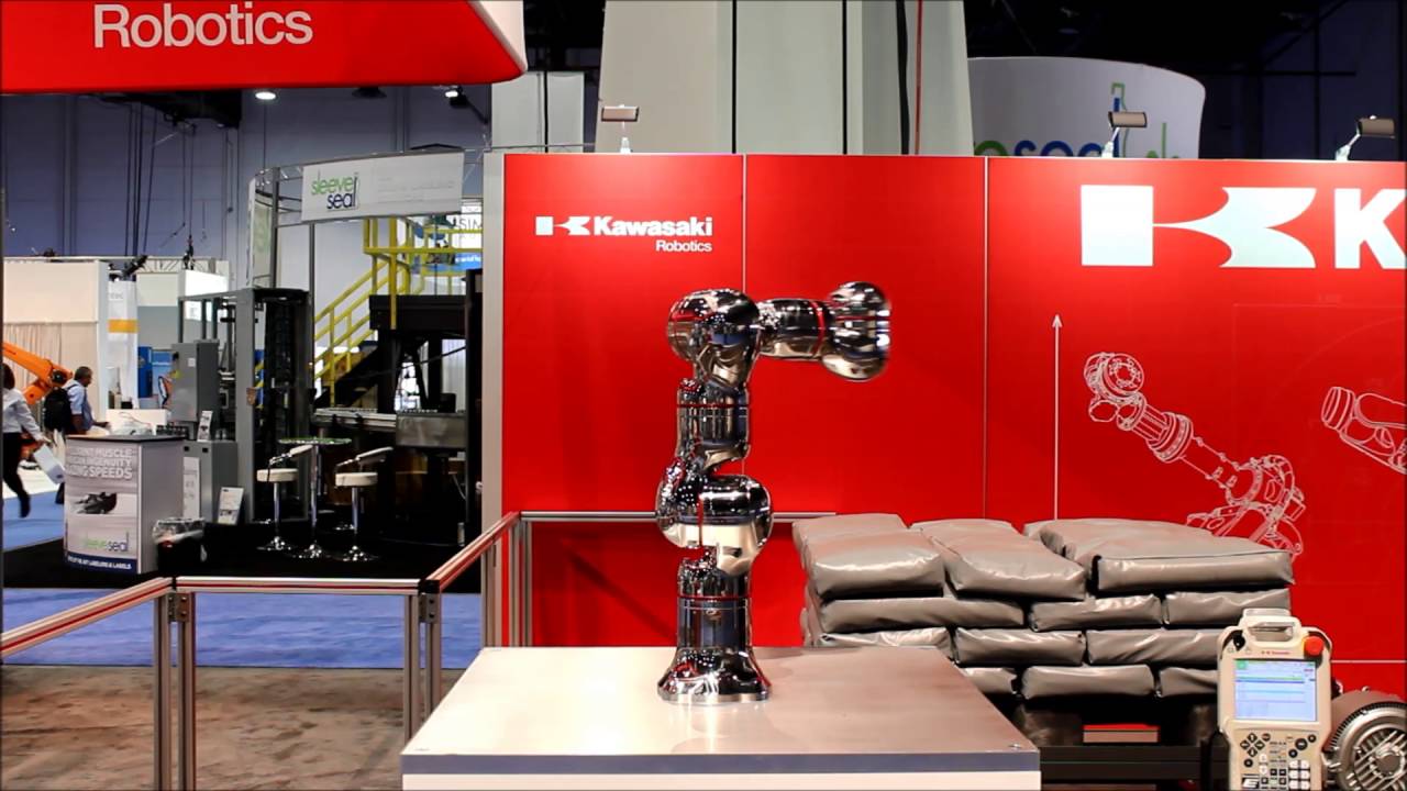 Kawasaki Robots MSR Robot Demo - YouTube