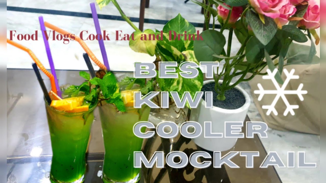 💥🧊BEST SUMMER COOLER MOCKTAIL |KIWI COOLER|MOCKTAIL RECIPE | - YouTube