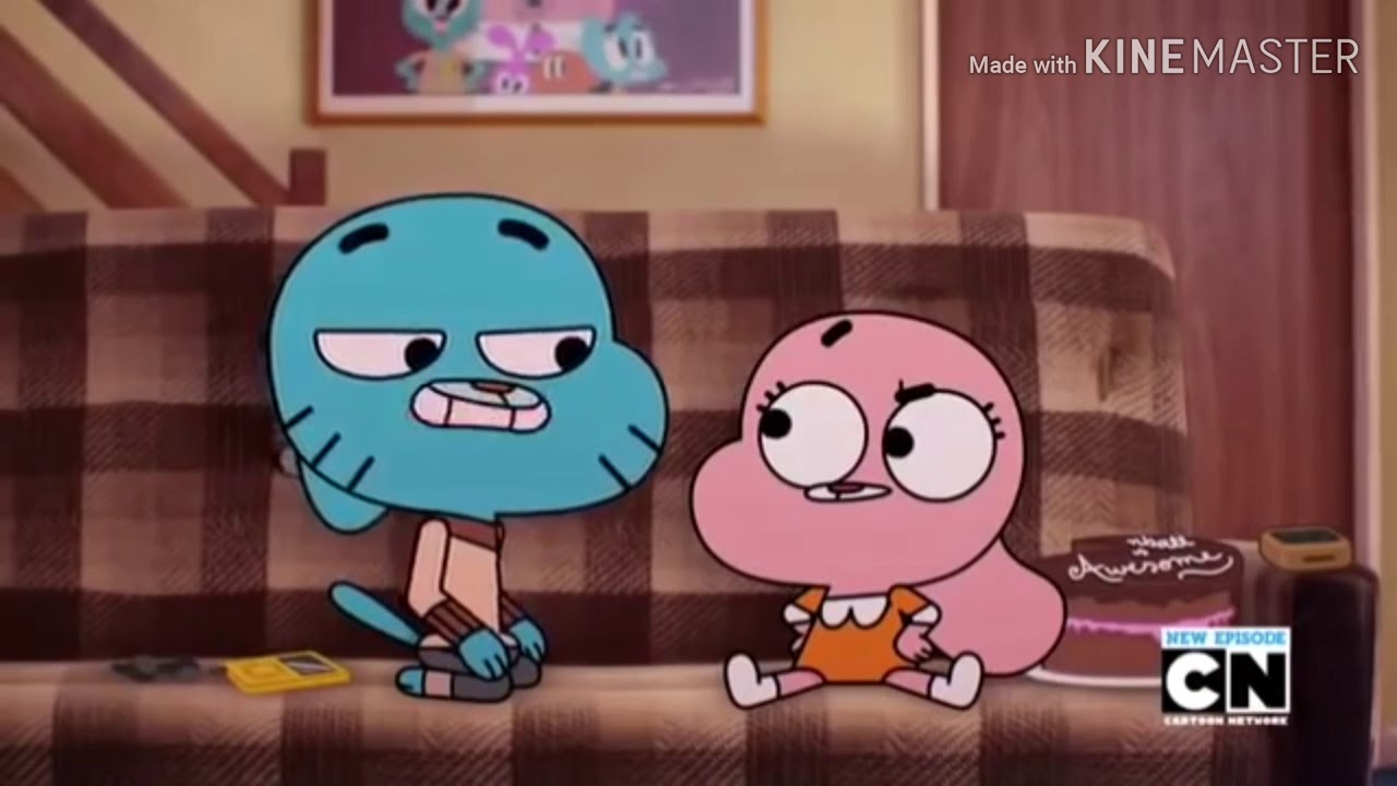 Gumball scares Anais (Green Screen) - YouTube