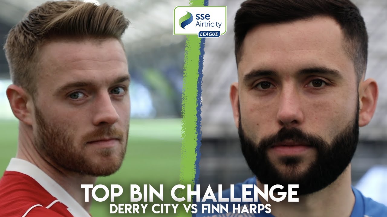 TOP BIN CHALLENGE | Derry City vs Finn Harps - YouTube