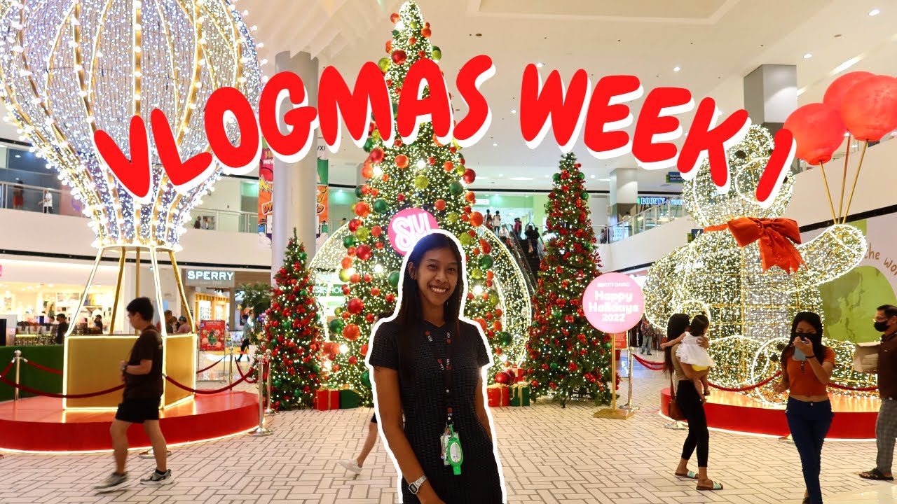 VLOGMAS WEEK 1 - YouTube