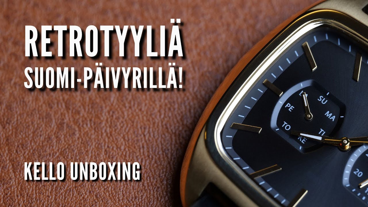 Retrotyyliä Suomi-päivyrillä: Leijona Hoods Olari unboxing! - YouTube