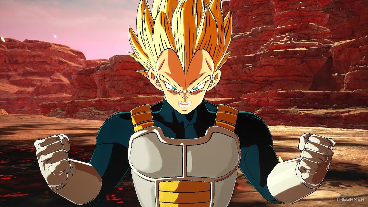 VEGETA EARLY Z MIGHT BE HIM PERFECT VICTORY - YouTube