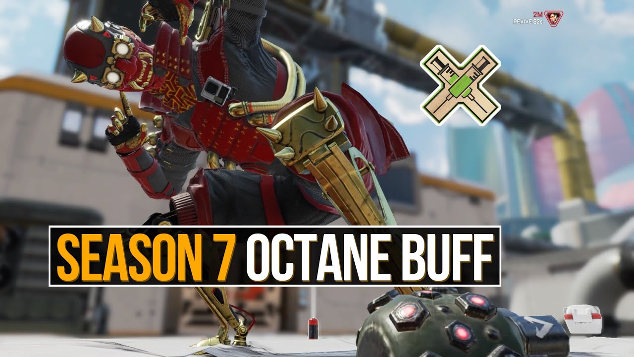 Season 7 Octane BUFF makes him UNSTOPPABLE | Apex Legends Red Shift ...