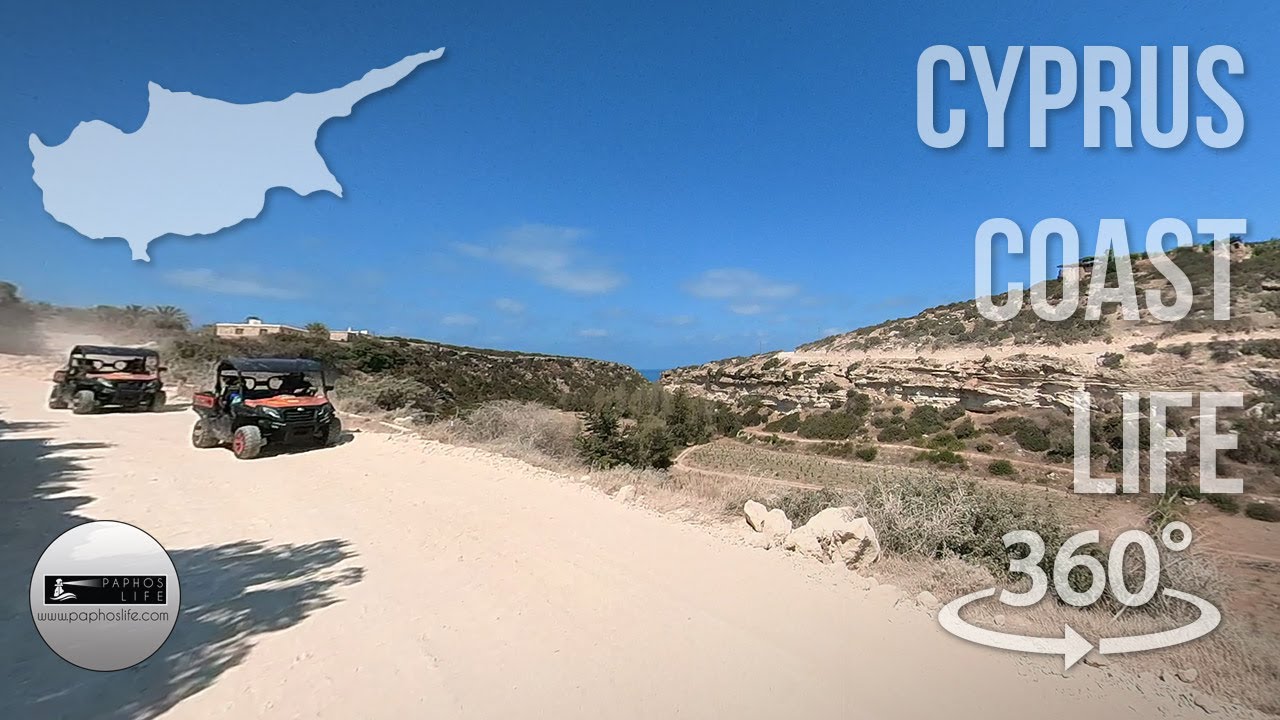 From Viklari Last Castle to Agios Georgios in 360 - Cyprus 2023 - YouTube