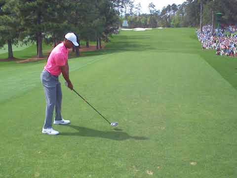 Tiger Woods Driver DTL (The Masters 2018) - YouTube