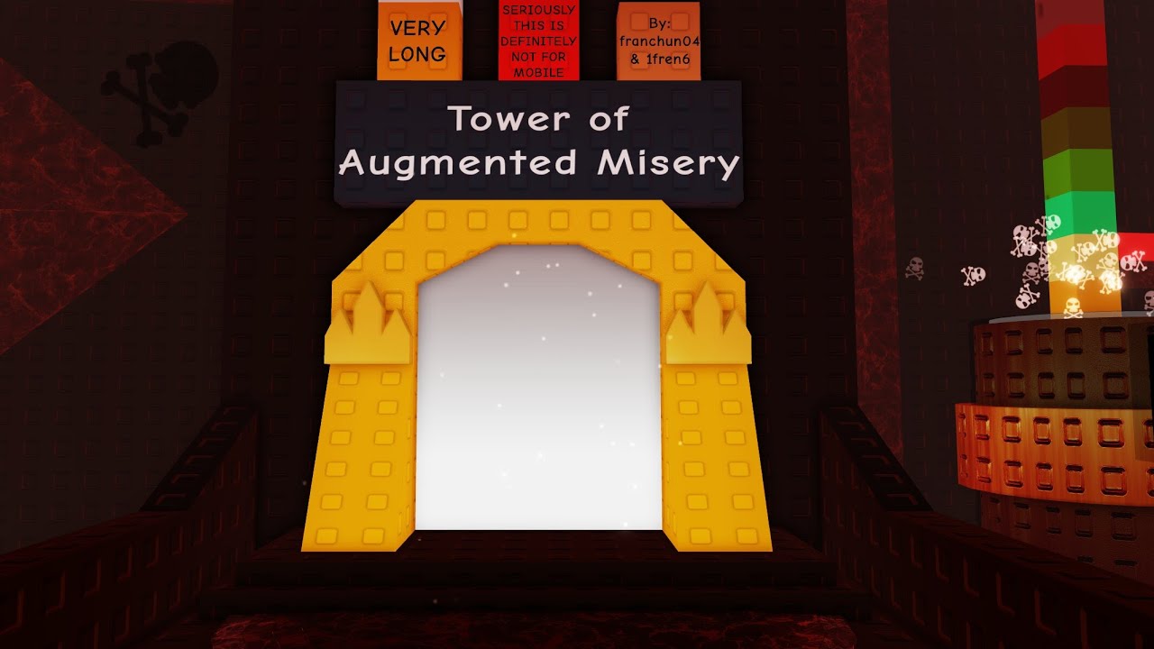 JToH - Tower of Augmented Misery Attempts (PB: Floor 10 x1) - YouTube
