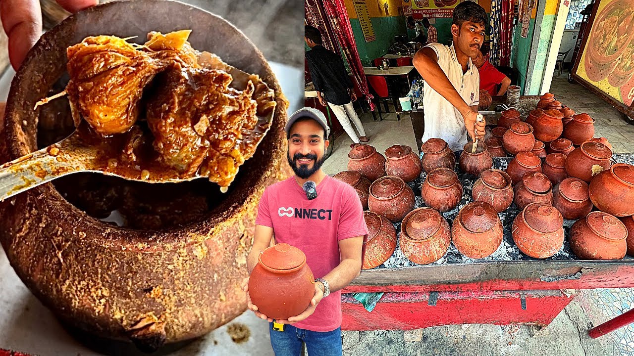 100 KG हांडी मटन रोजाना बनता है यहां | Bulk mutton making | Best Mutton ...