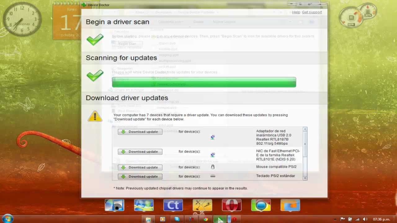Actualiza Tus Drivers Con Device Doctor !! Windows 7 !! - YouTube
