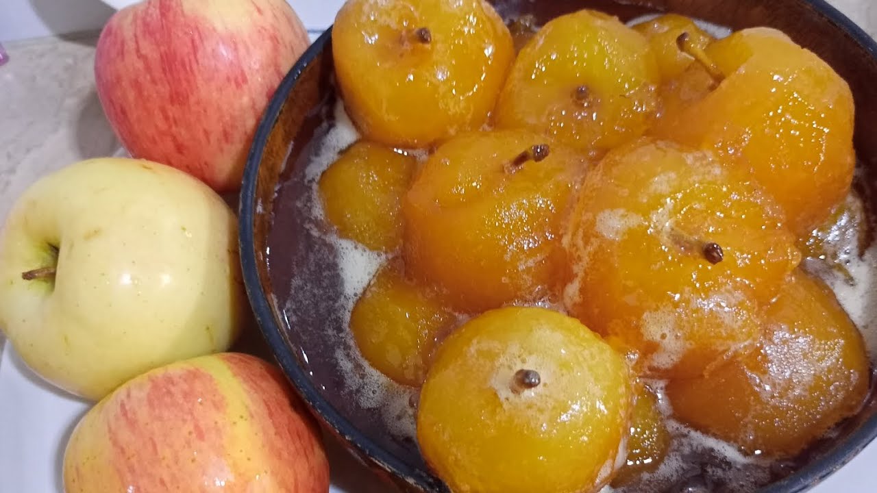 Apple Murabba (Saib Ka Murabba) Delicious taste Recipe by Mehreen's ...