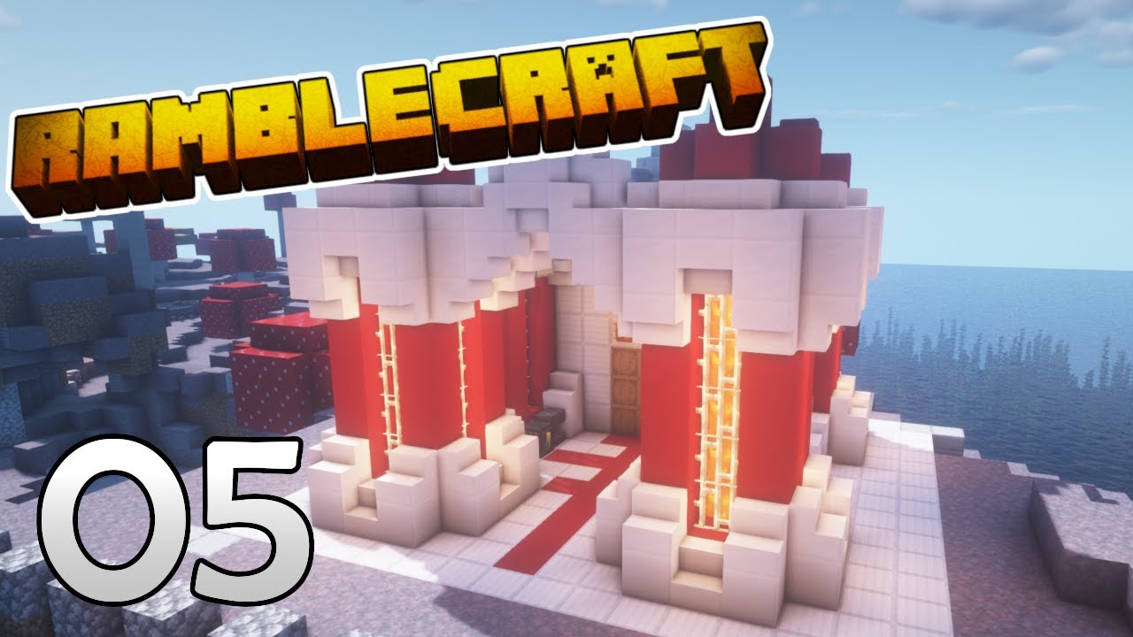 RambleCraft S1E5 - The Iron Shop! [Minecraft 1.16 SMP] - YouTube