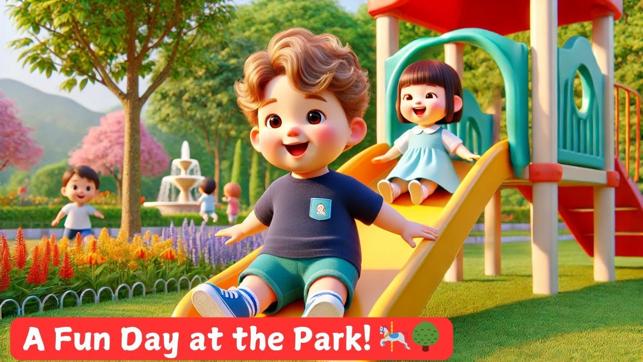 A Fun Day at the Park! 🎠🌳 | Kids Song & Dance | Nursery Rhyme - YouTube
