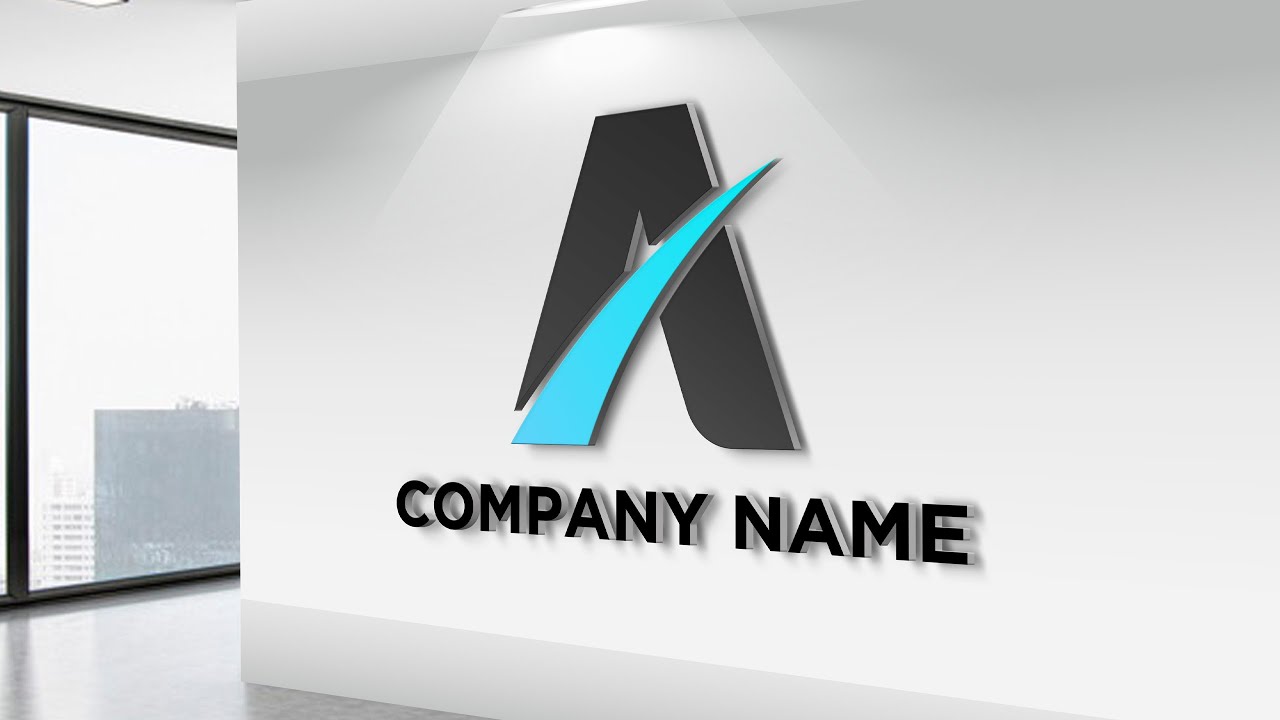 Professional Letter A Logo Design Tutorial in Adobe Illustrator - YouTube