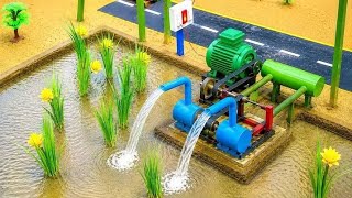 Man Creates a Stunning Tiny Villa with Mini Bricks | Full DIY Building Process from Start to Finish