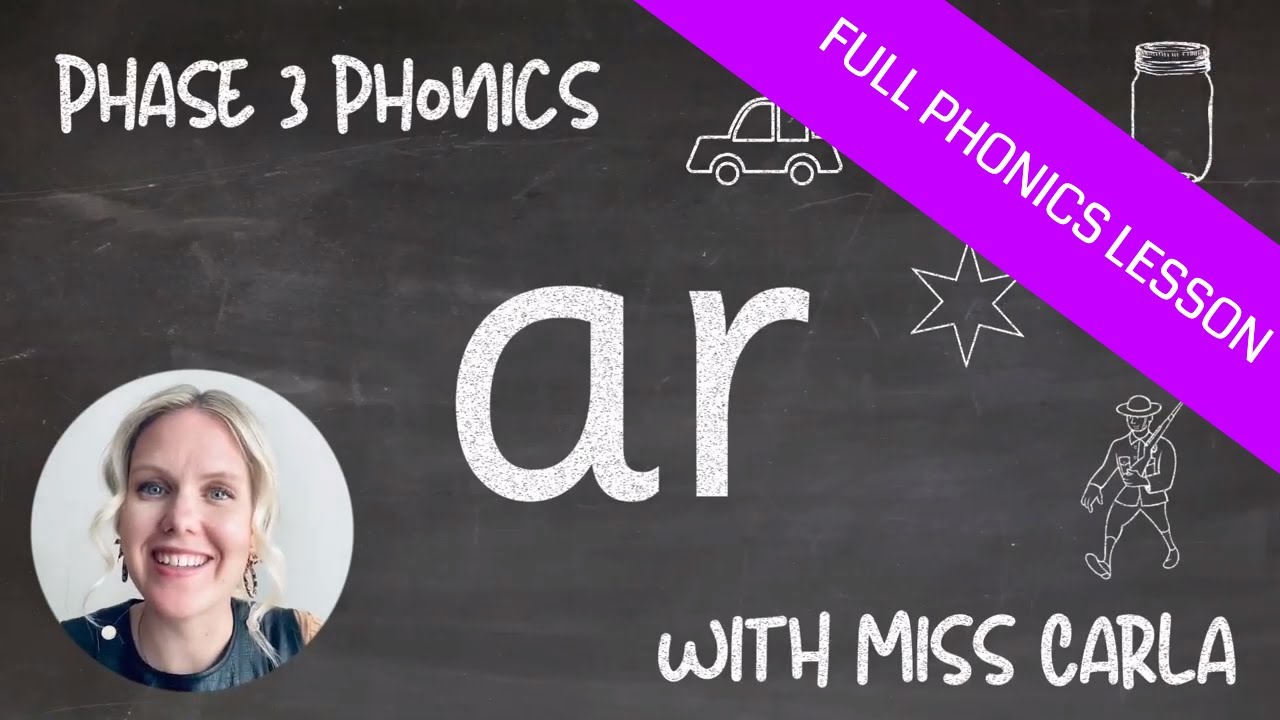 AR 'ar' sound - Phase 3 Phonics TEACH your children or students to ...
