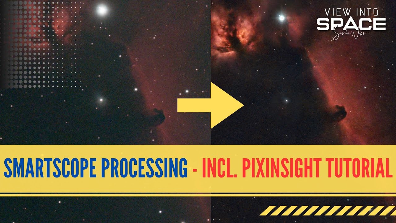 Processing Smart Scope Images Incl Pixinsight Workflow Youtube