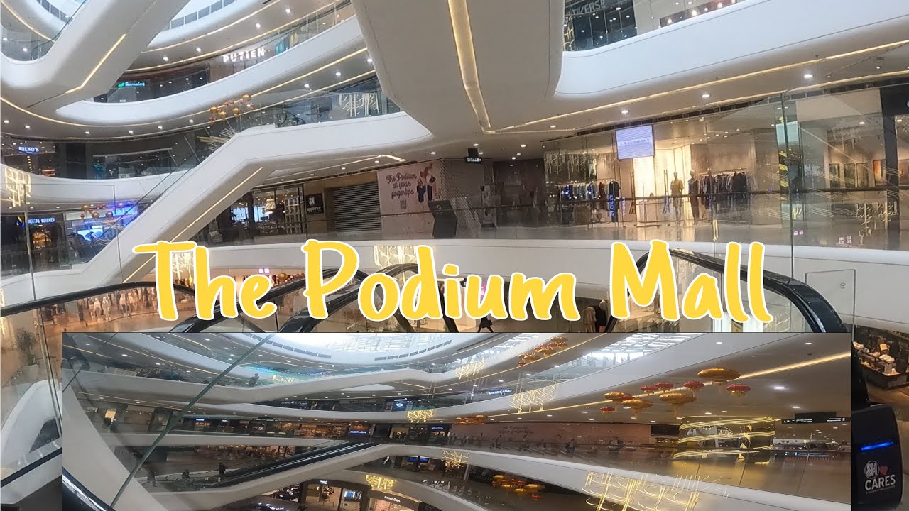 THE PODIUM MALL- ORTIGAS CENTER,MANDALUYONG CITY | WALKING TOUR ...