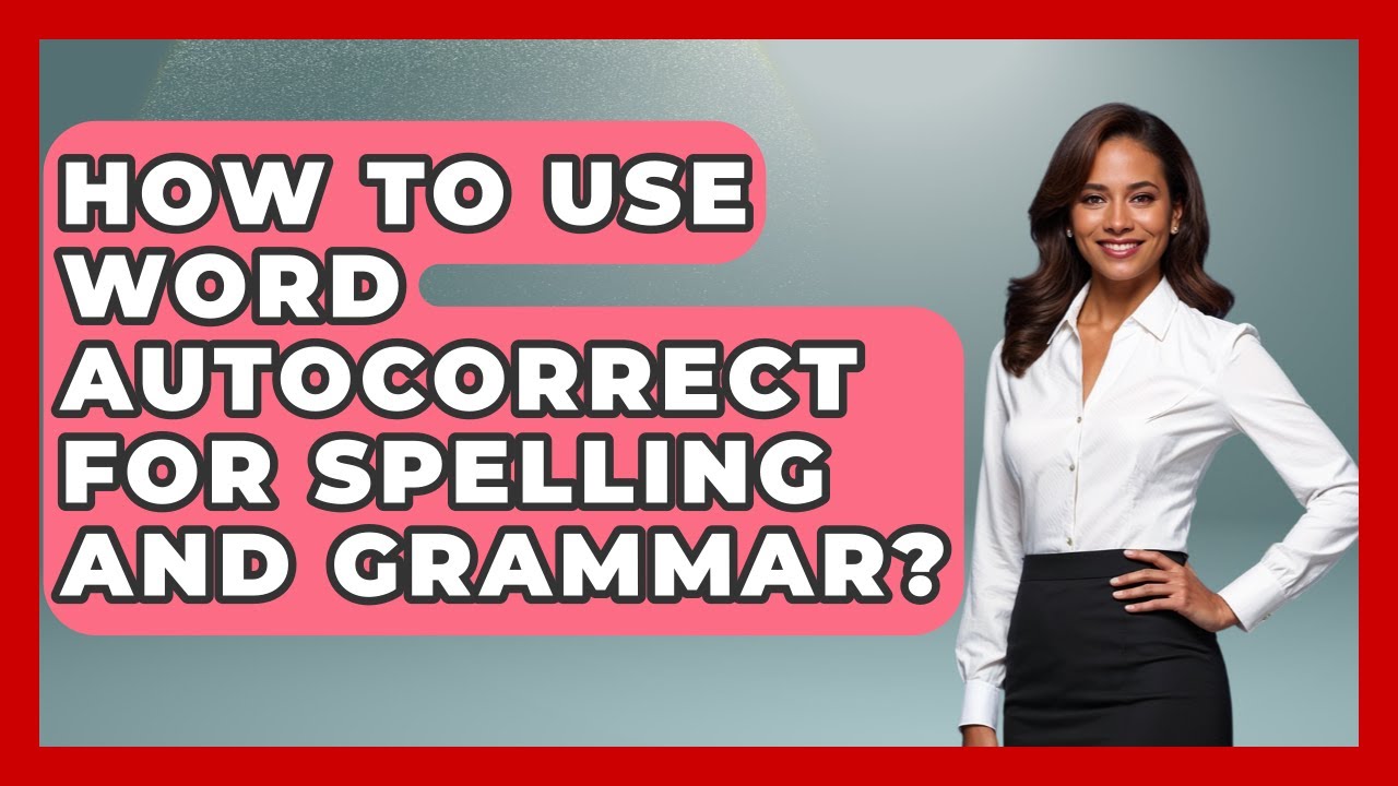 How To Use Word Autocorrect For Spelling And Grammar? - Docs and Sheets ...