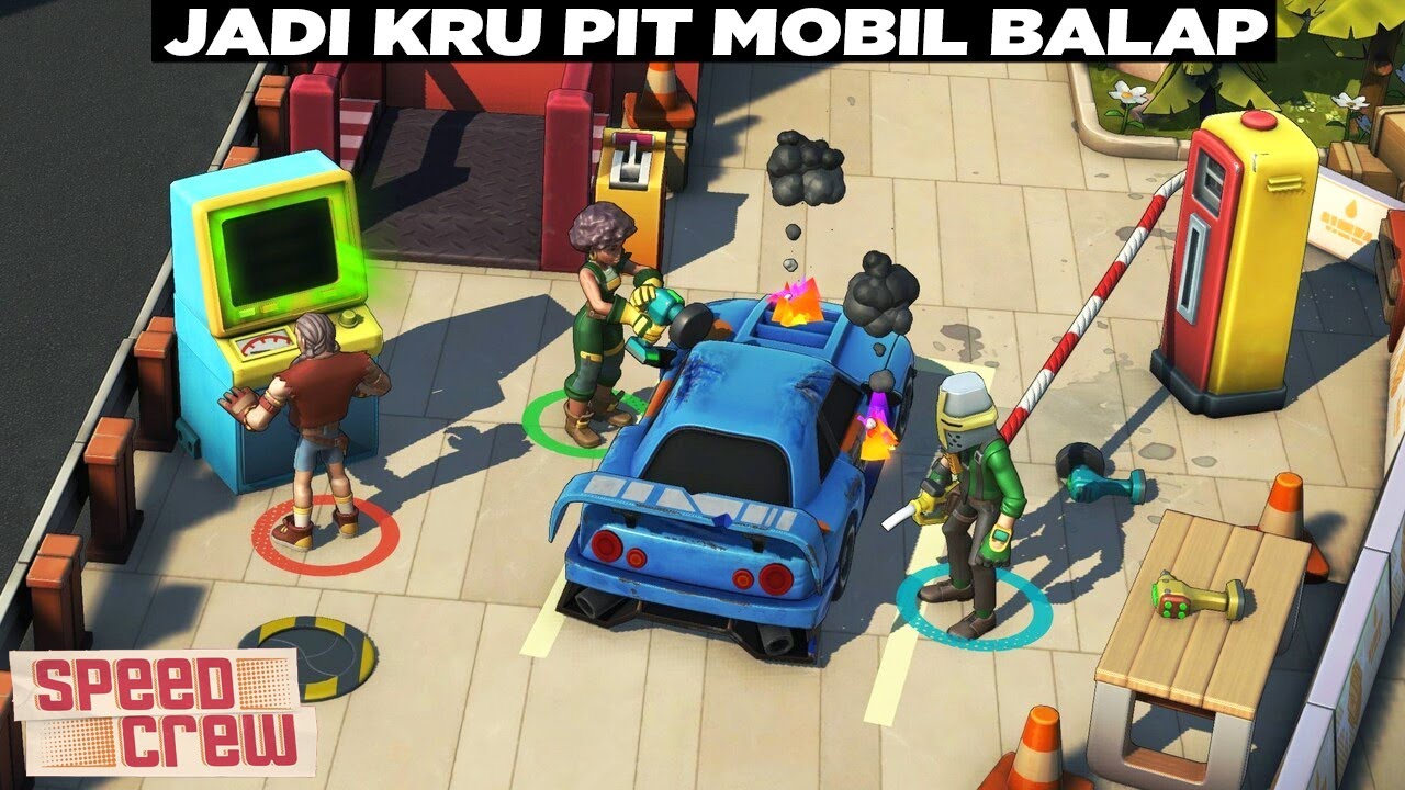 Akan Rilis Di Awal Tahun 2024 !! Benerin Ban, Ketok Body dan Banyak Lagi 😉 Speed Crew Demo - YouTube