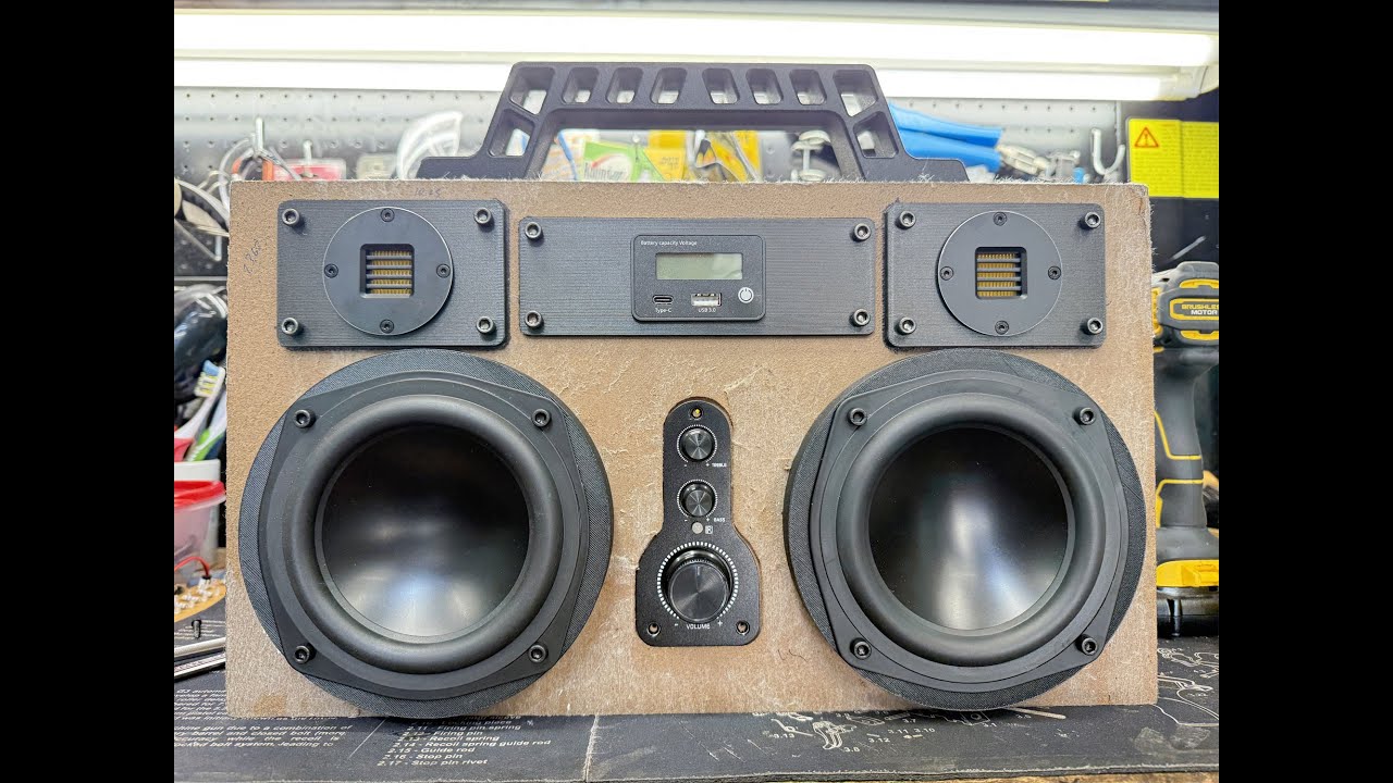 DIY Bumpboxx Ultra Plus Boombox Next Level Upgrade: complete custom ...