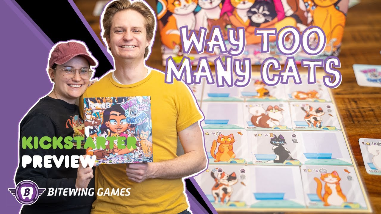 Way too Many Cats Kickstarter Preview - YouTube