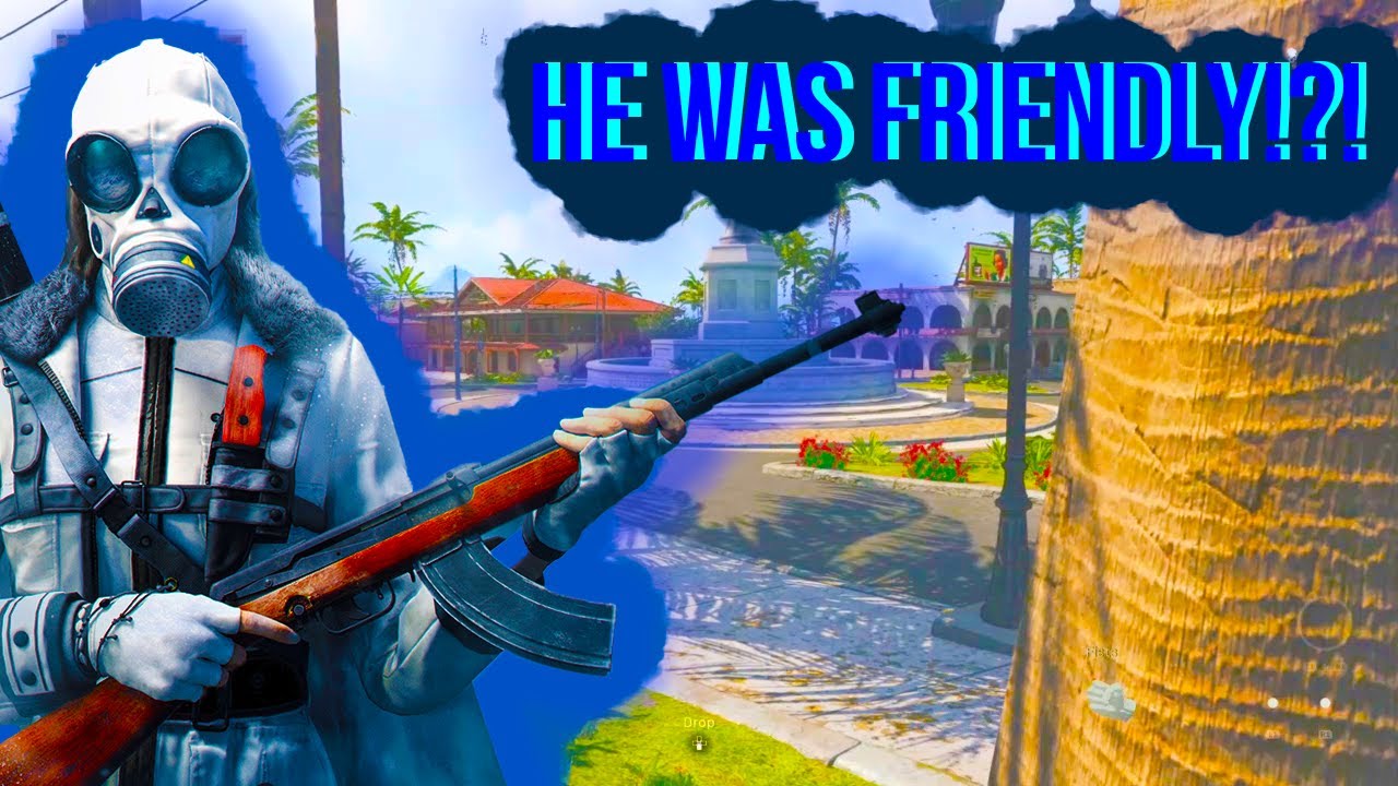 How I met a friendly player in warzone - YouTube