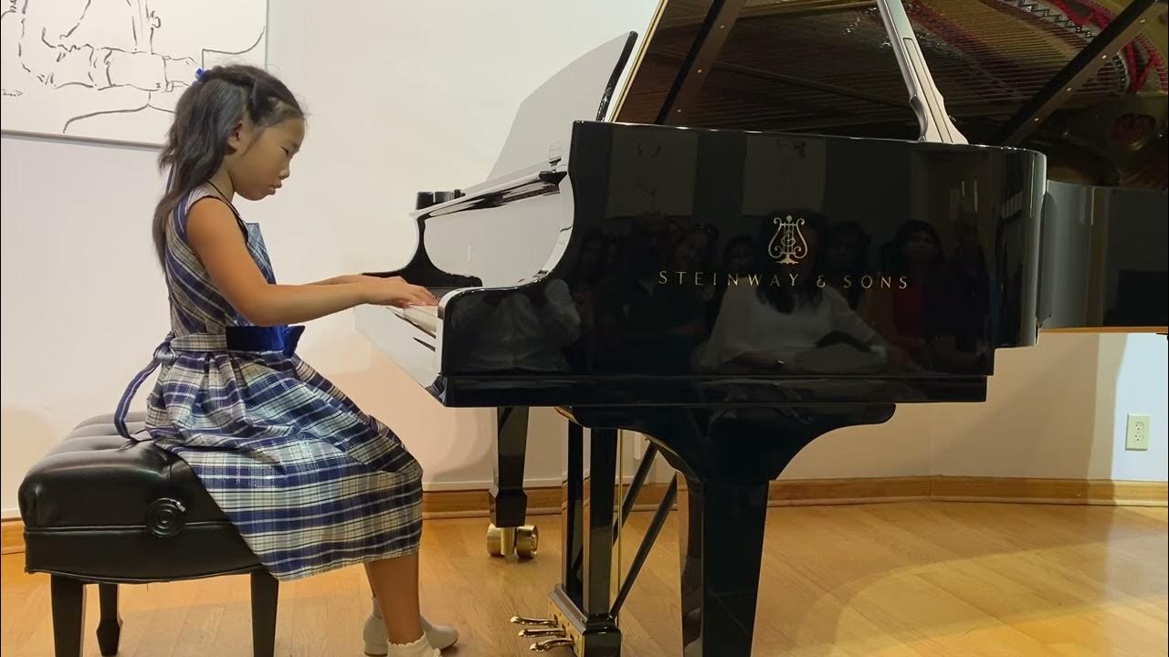 Emily Piano Recital April 2024 Sonata in C Major - YouTube