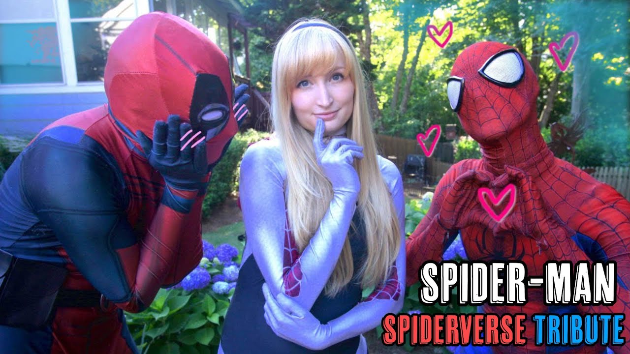 SPIDER MAN SPIDERVERSE Funny Skits & Parody - SPIDERVERSE MONTH ...